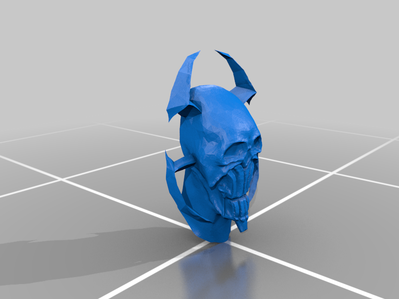 Factol Skall Miniature by omnifarious905 | Download free STL model ...