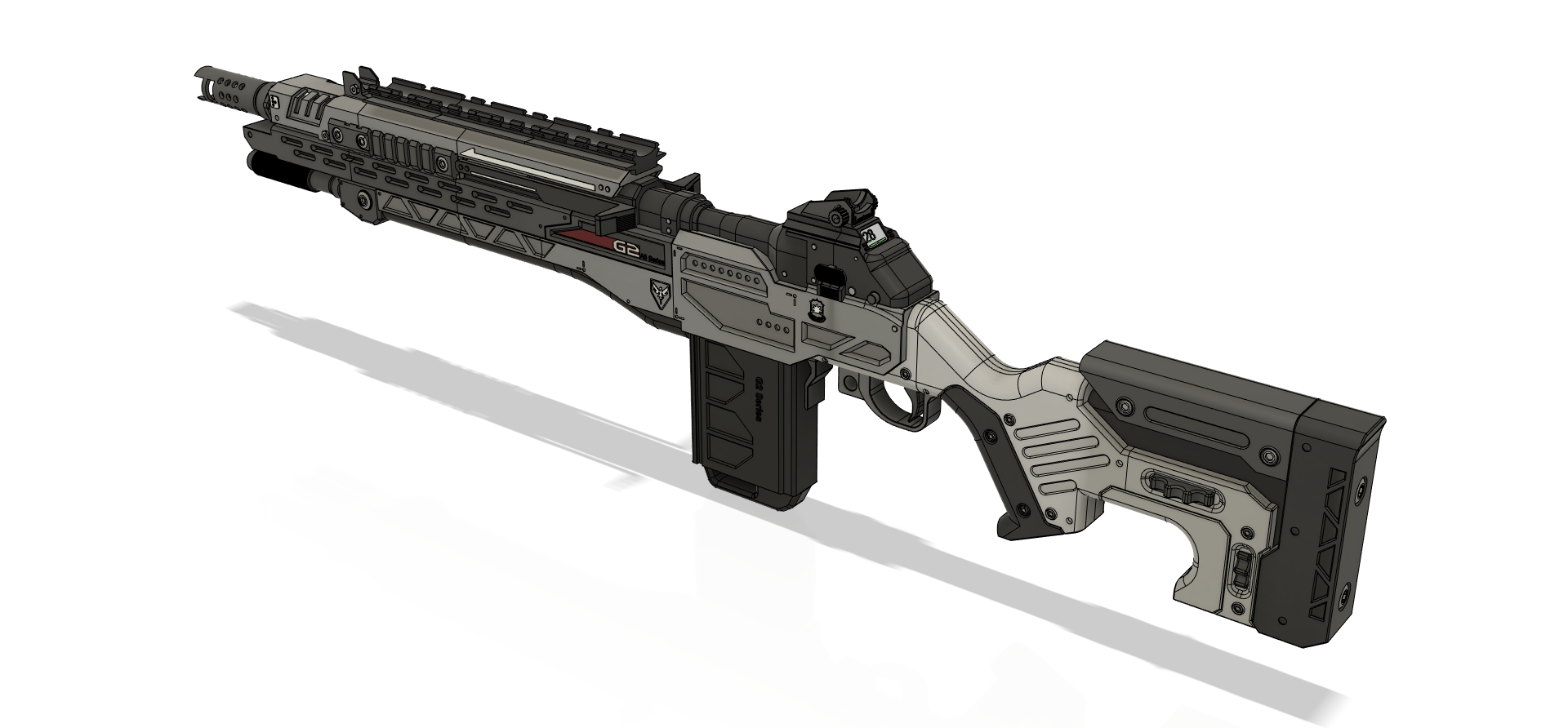 TITANFALL 2 G2A5 Rifle by 3dworkbench | Printables Store