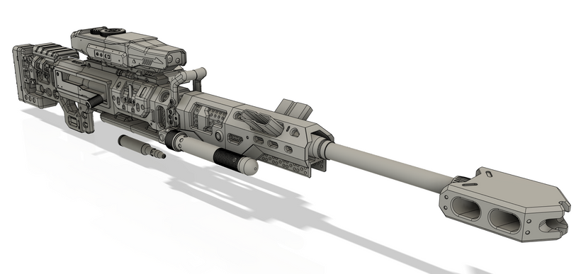 TITANFALL 2 Kraber Sniper Rifle by 3dworkbench | Printables Store