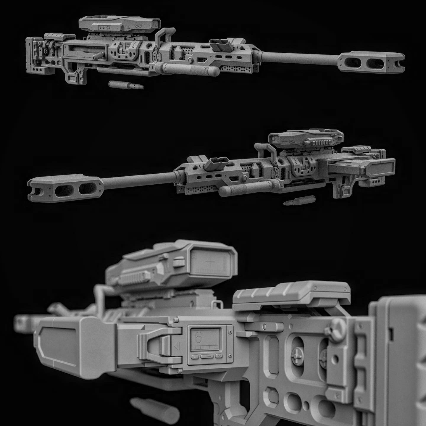 TITANFALL 2 Kraber Sniper Rifle by 3dworkbench | Printables Store