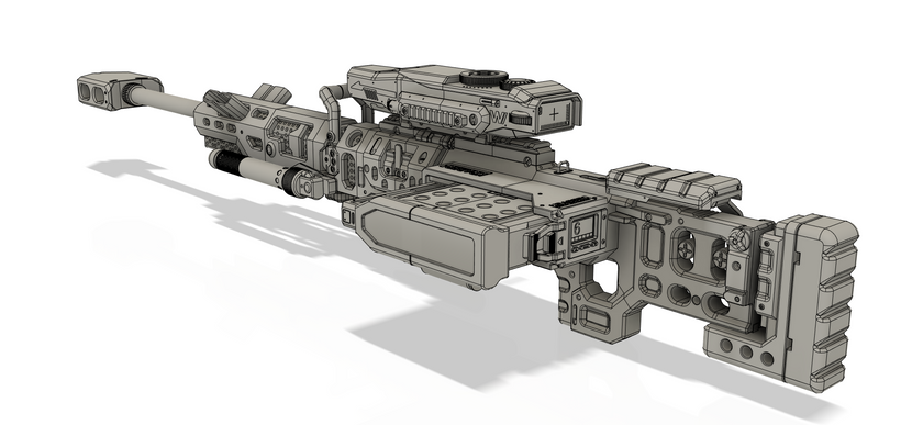 TITANFALL 2 Kraber Sniper Rifle by 3dworkbench | Printables Store
