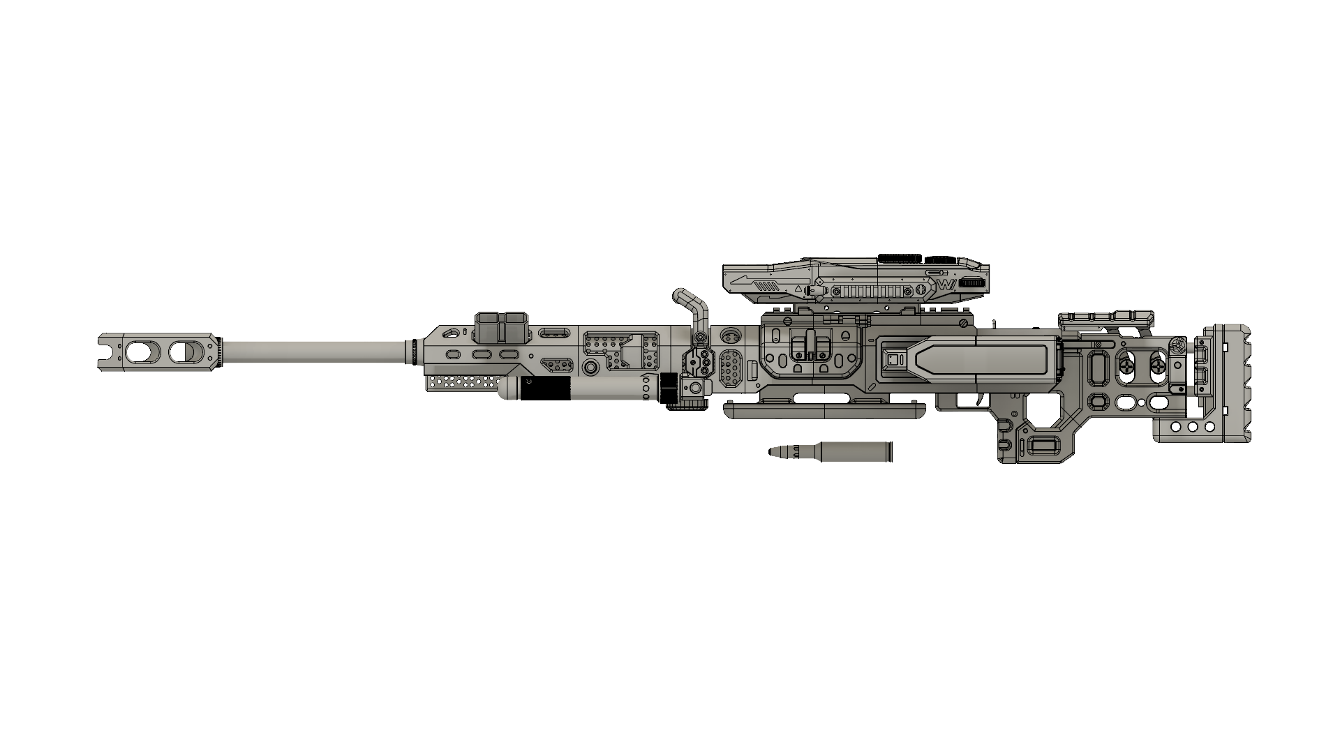 TITANFALL 2 Kraber Sniper Rifle by 3dworkbench | Printables Store