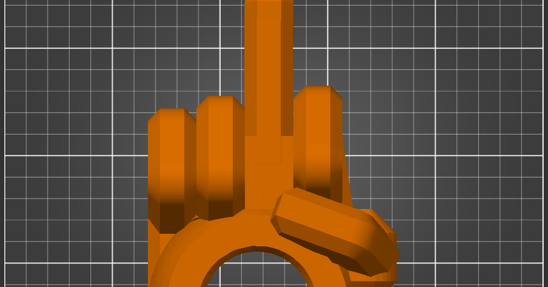 printable middle finger