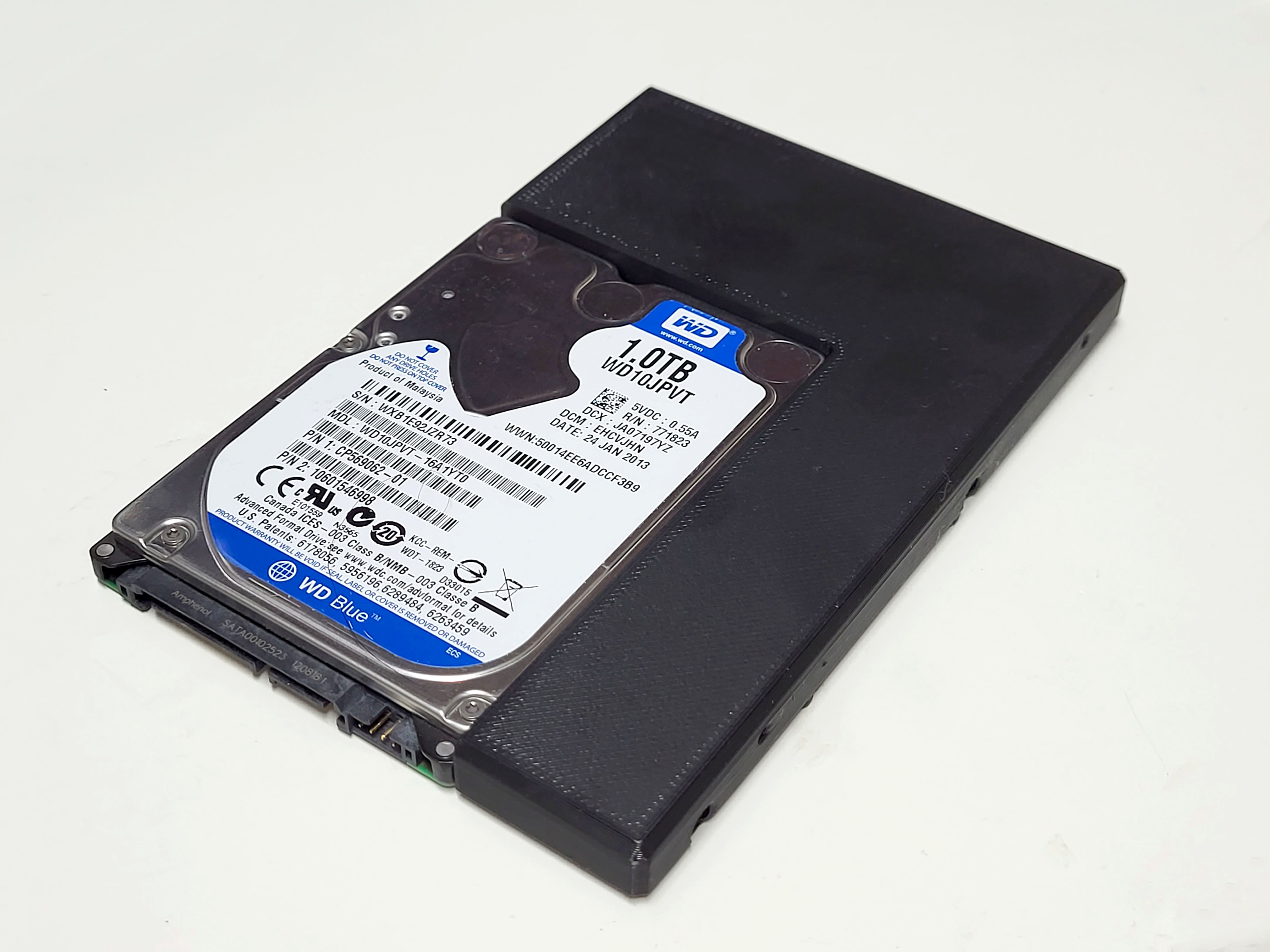 2.5" HDD to 3.5" NAS Bay Adapter by jonnieZG | Download free STL model ...