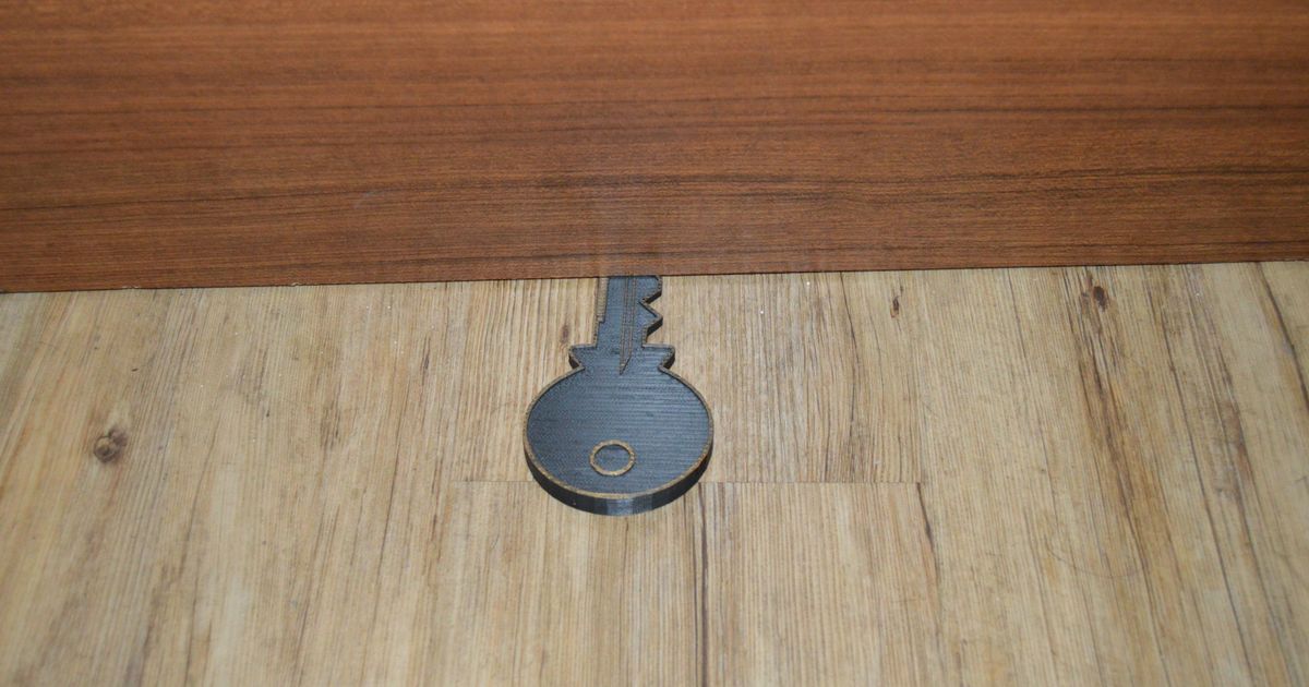 Key - door stopper by Happy print | Download free STL model ...