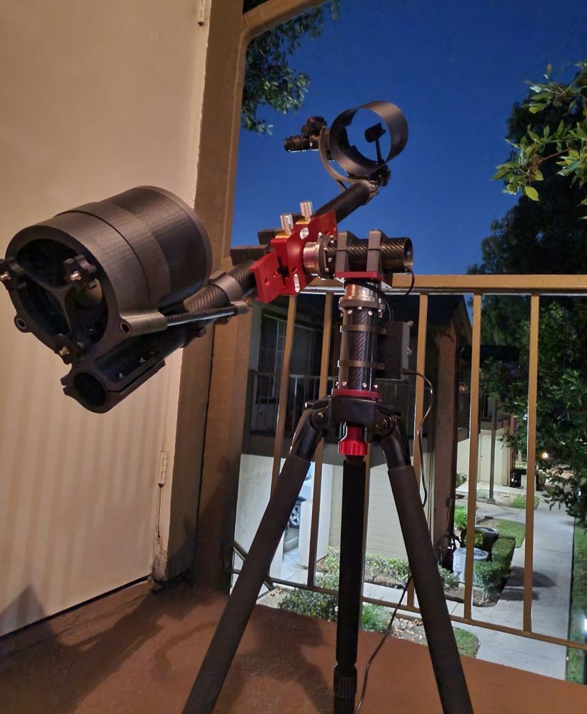 Carbon Fiber Telescope 6 Inch f/8 Newtonian Reflector by Dave Aldrich ...
