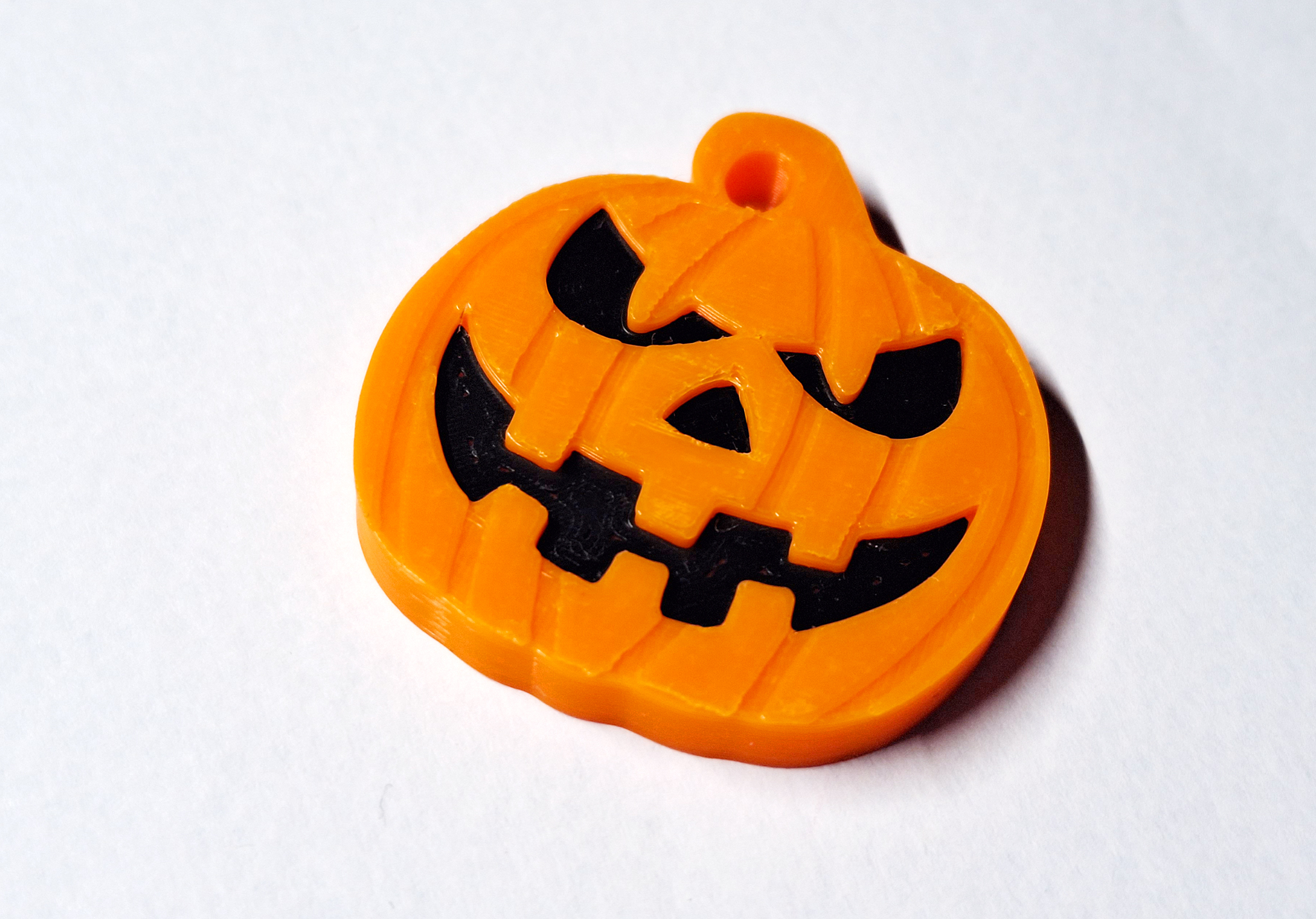 Halloween Pumpkin Keychain by Officina23 | Download free STL model ...