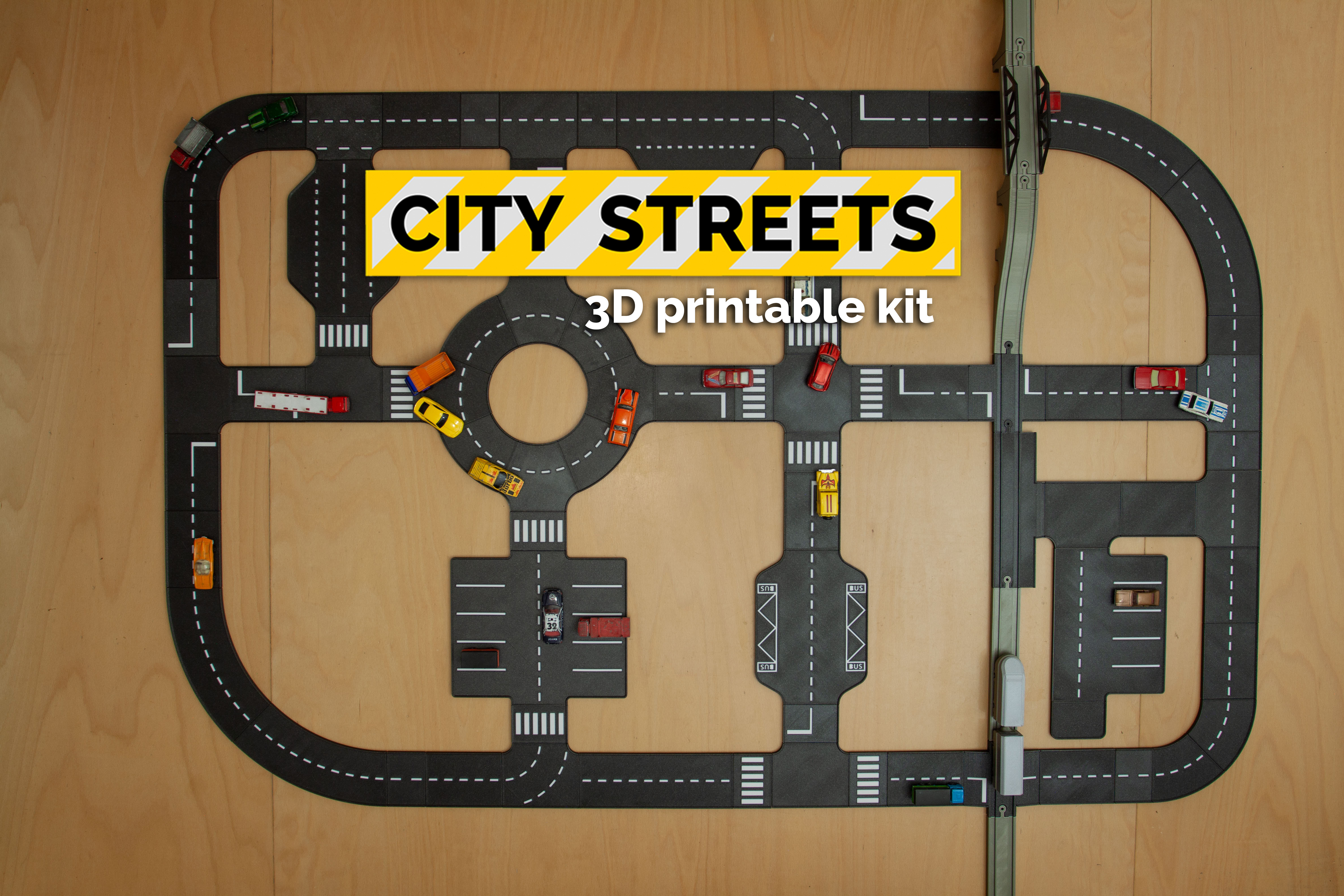 City Streets - Crosswalk - E1CW by Michal Fanta | Download free STL ...