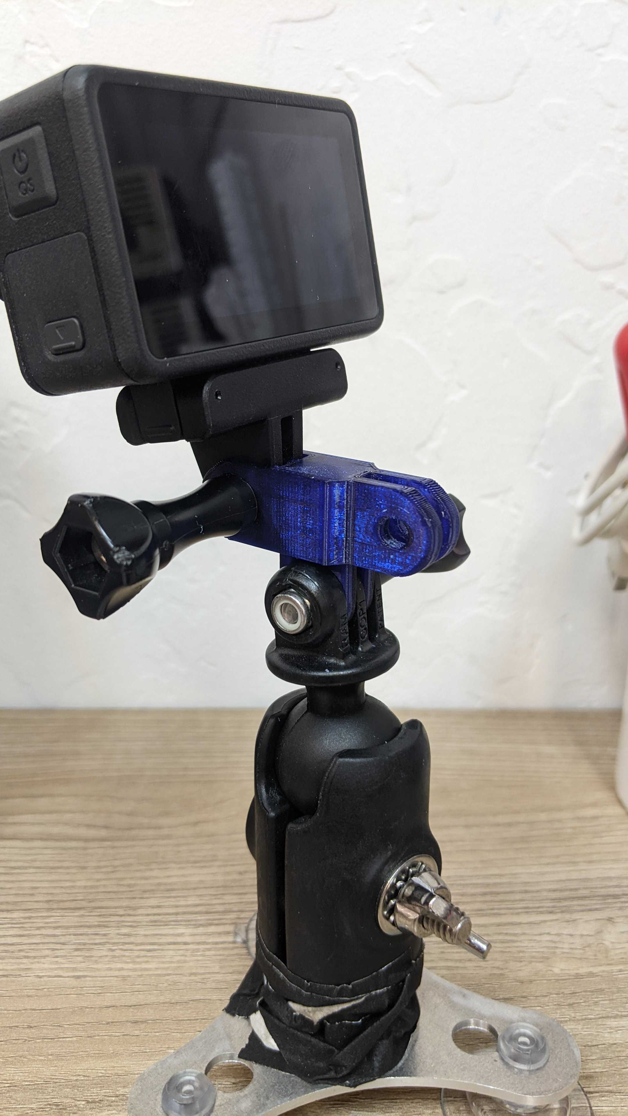GoPro Mount Tee by Pilot Institute LLC | Download free STL model ...