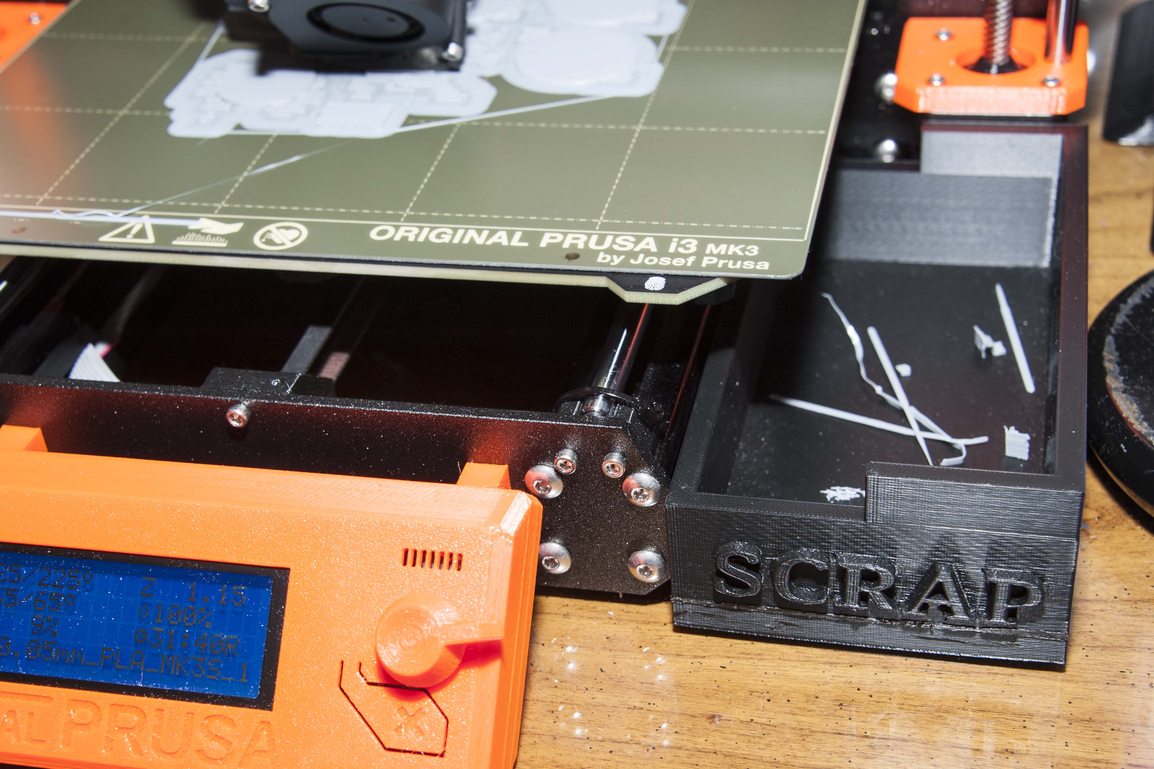 Scrap box for right side of Prusa i3s by david | Download free STL ...