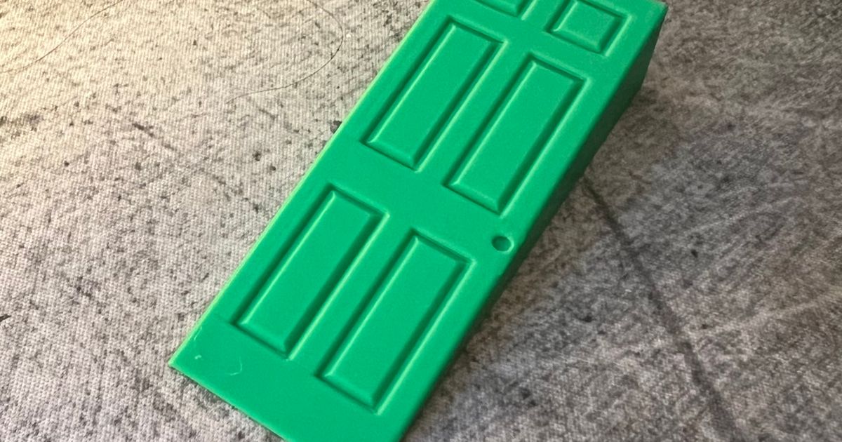 Door stopper by GrantD | Download free STL model | Printables.com