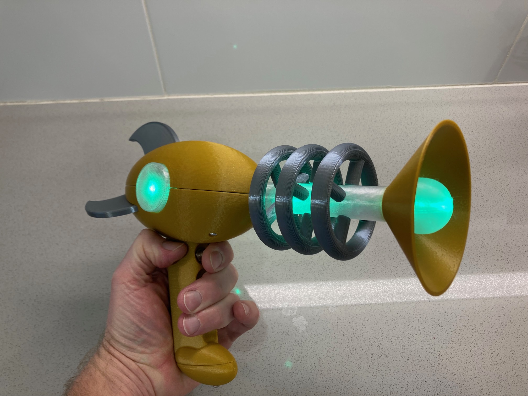 LED Ray Gun by StrandedOrg | Download free STL model | Printables.com