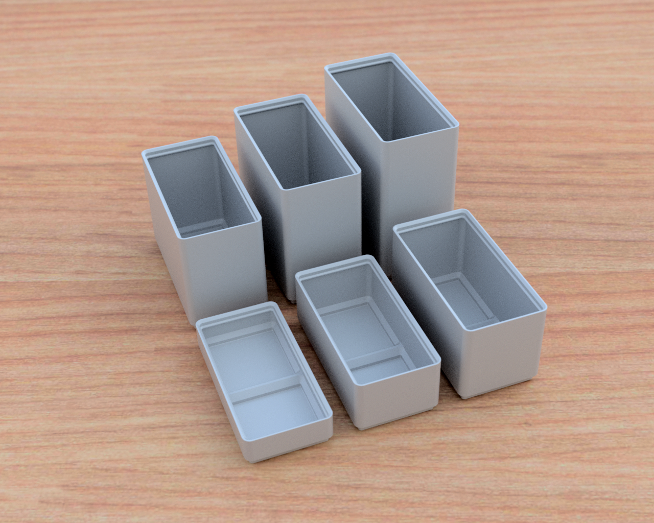 Gridfinity Ultra Light Bins - Plain Edition by HuMa | Download free STL ...