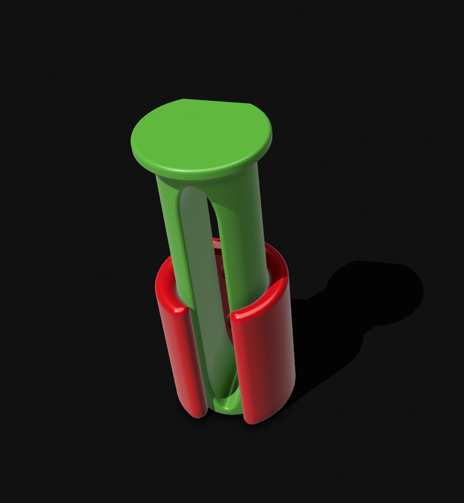 Print In Place Under Desk Hook by Kyle B | Download free STL model | Printables.com