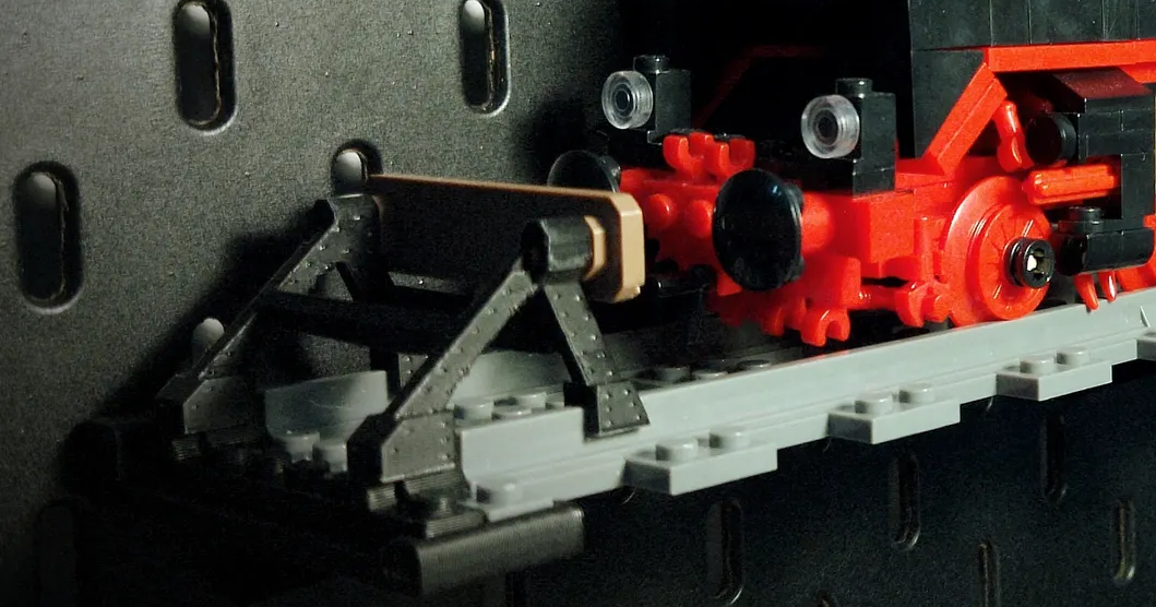Lego Train Buffer by Otto | Download free STL model | Printables.com