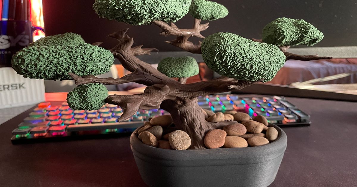 Bonsai Tree (Jewelry Display) by maximdivirgilio | Download free STL ...