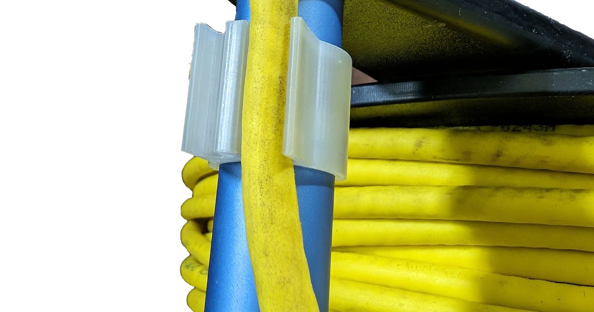Tether Spool Cable Clip by Tony White | Download free STL model ...