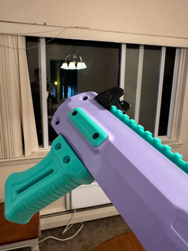 Worker Seagull Side Picatinny Rail and Color Splash. by RedCowl ...