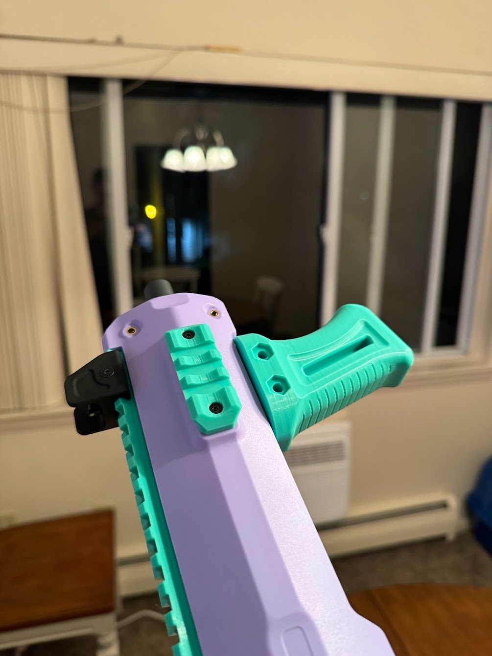 Worker Seagull Side Picatinny Rail and Color Splash. by RedCowl | Download free STL model ...