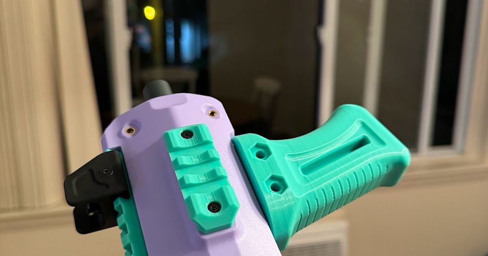 Worker Seagull Side Picatinny Rail and Color Splash. by RedCowl ...