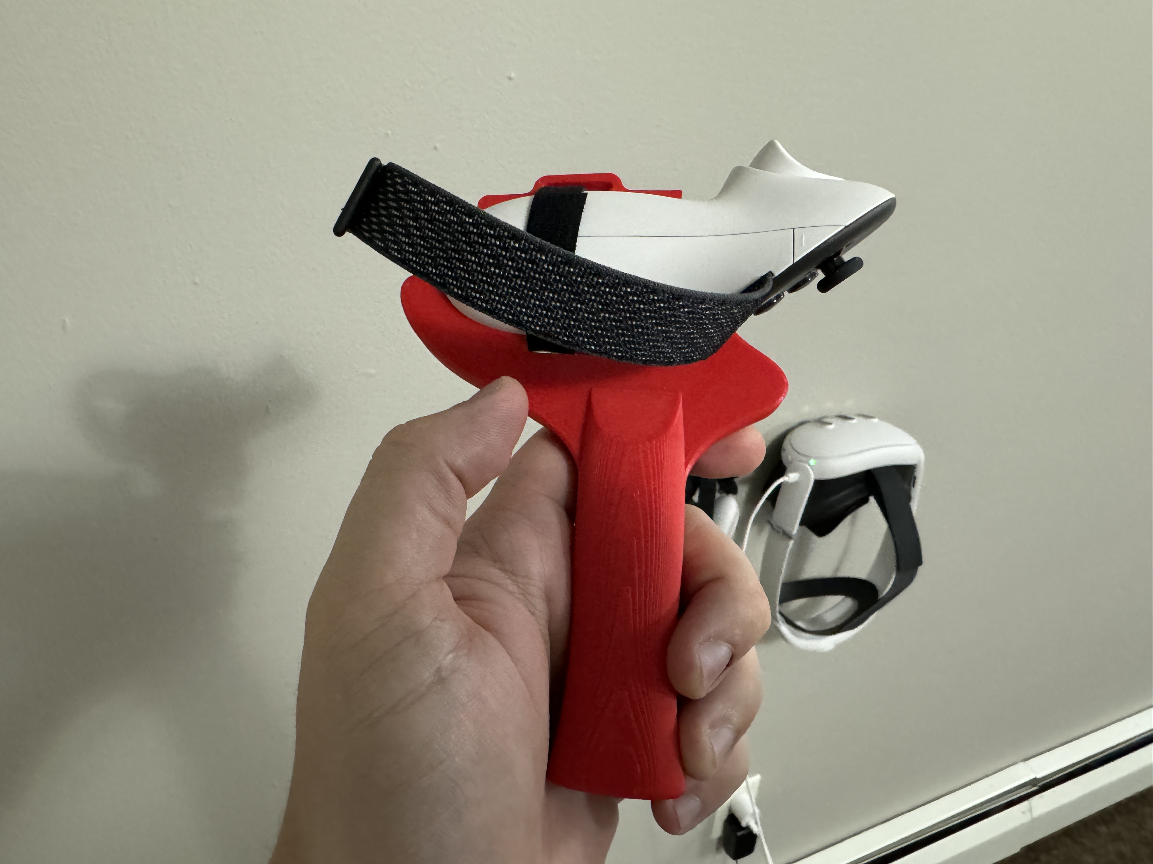Quest 3 table tennis adapter (left handed) by Kirk | Download free STL ...