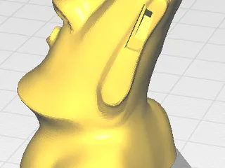 Chad Moai Sigma Whistle by Antonio Valente | Download free STL model ...