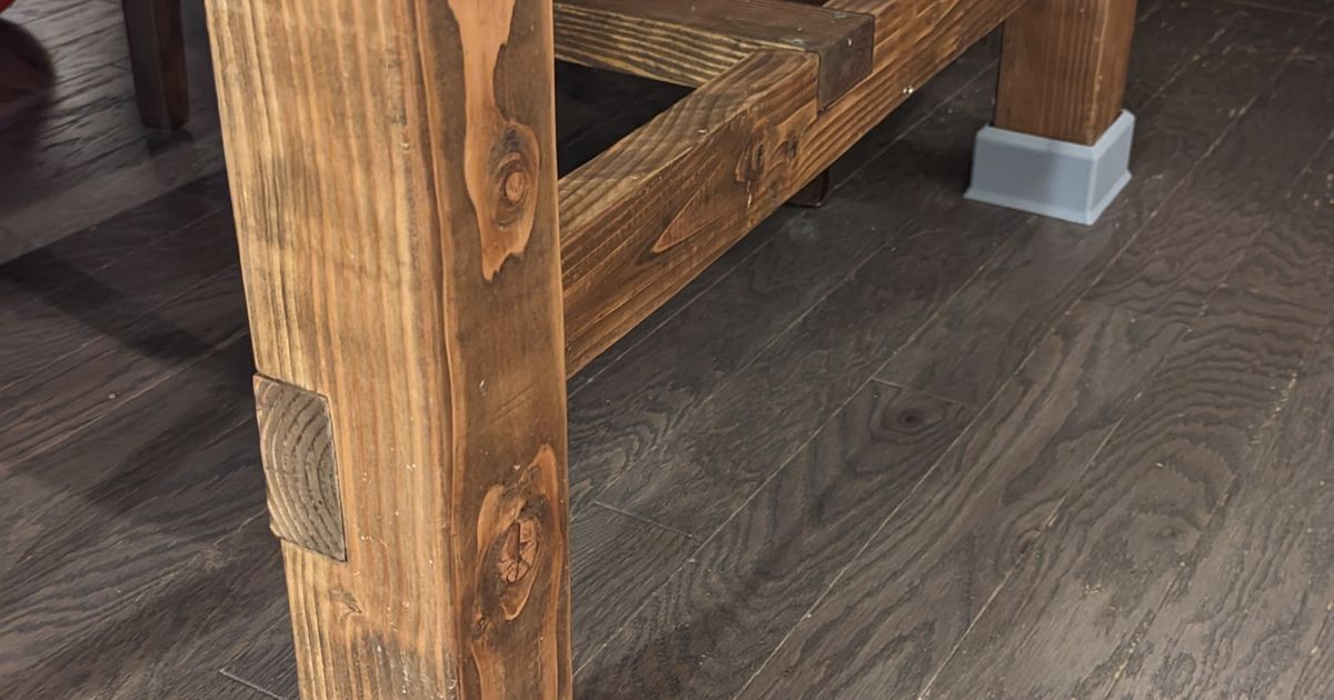 Table Riser by Gage Cullum | Download free STL model | Printables.com