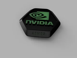 Atmos Nvidia badge by Hakon | Download free STL model | Printables.com