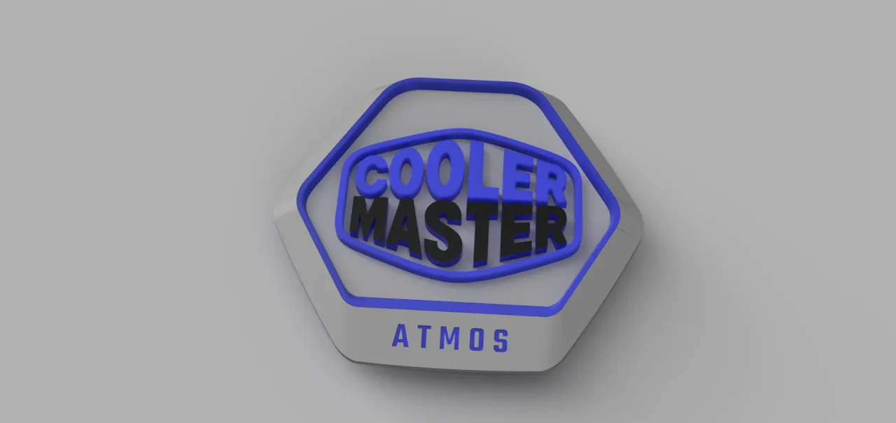 Atmos badge with CoolMaster logo by Hakon | Download free STL model | Printables.com
