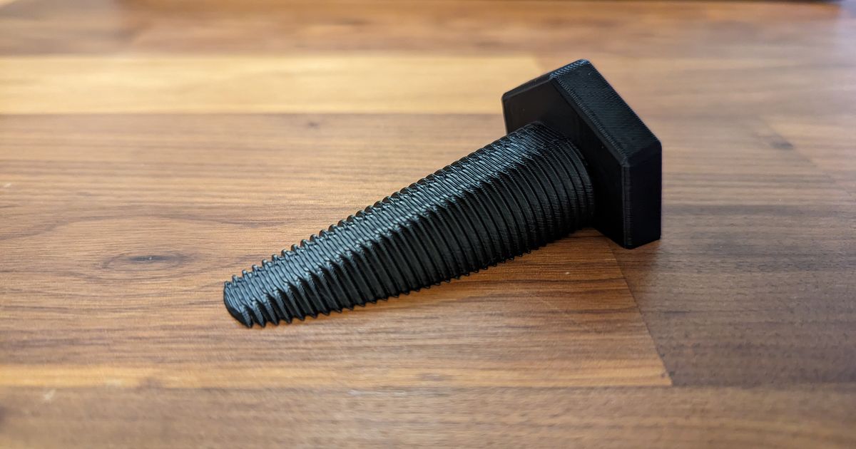 Bolt door stopper by Kenny | Download free STL model | Printables.com