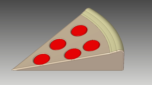 Pizza Slice Door Stopper by petengineer | Download free STL model ...