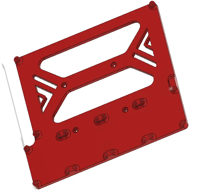 VZBot electronics mounts (Orange Pi 3LTS / BTT Octopus PRO / 5160 / PSU ...