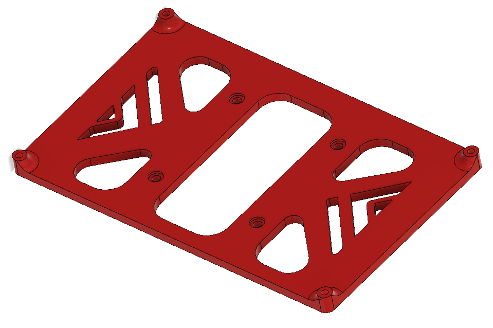 VZBot electronics mounts (Orange Pi 3LTS / BTT Octopus PRO / 5160 / PSU ...