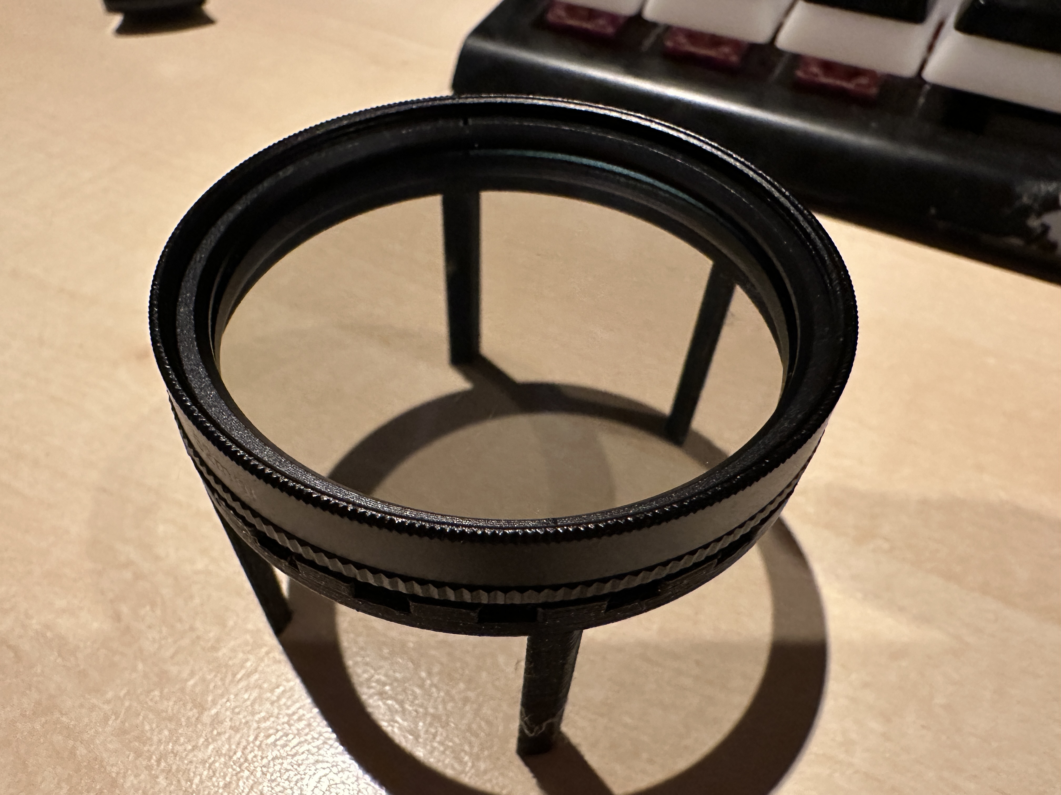 Polar Filter Mount for Logitech Brio Webcam (FreeCAD) by Zappes ...