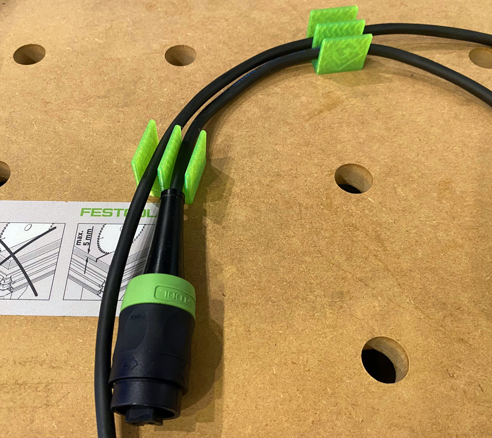 Festool MFT Cable Guide (MFT Kabelführung) by MAKERTEAM® | Download ...