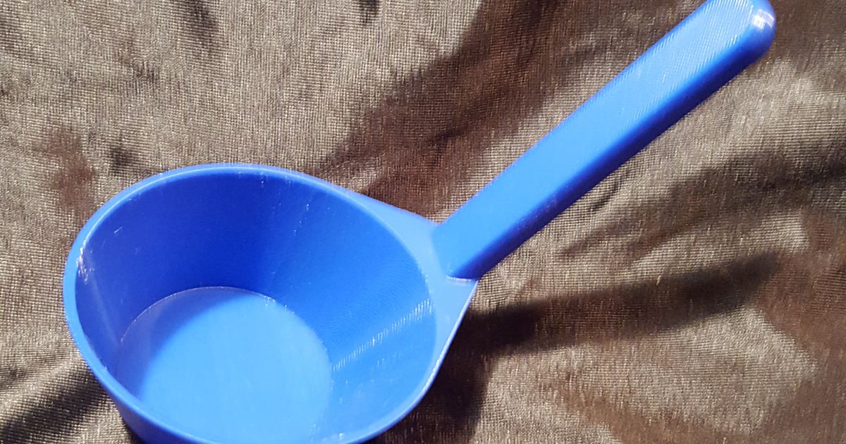 Angled measuring cup by SmoothDragon | Download free STL model ...