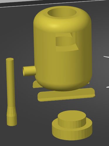 Propane Post Box Forge von PieterV3D | Kostenloses STL-Modell herunterladen | Printables.com