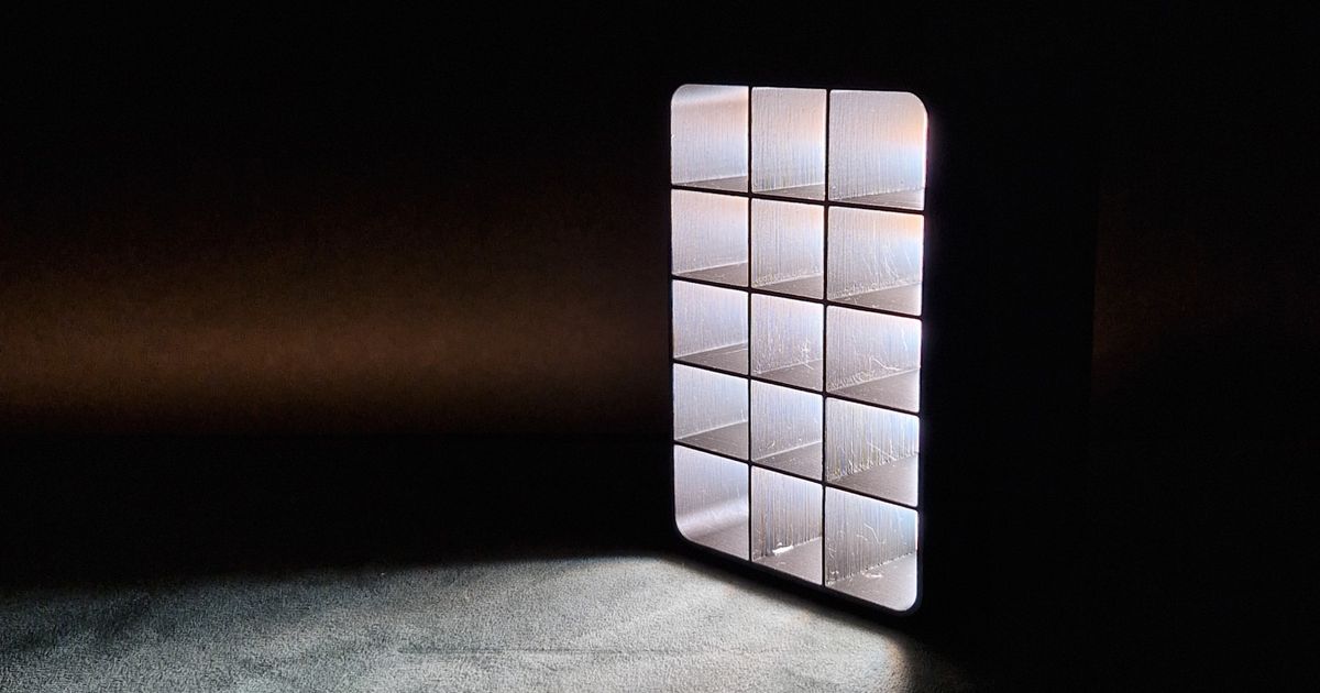 Grid for Video Light SmallRig RM75 by Ihlostration | Download free STL ...