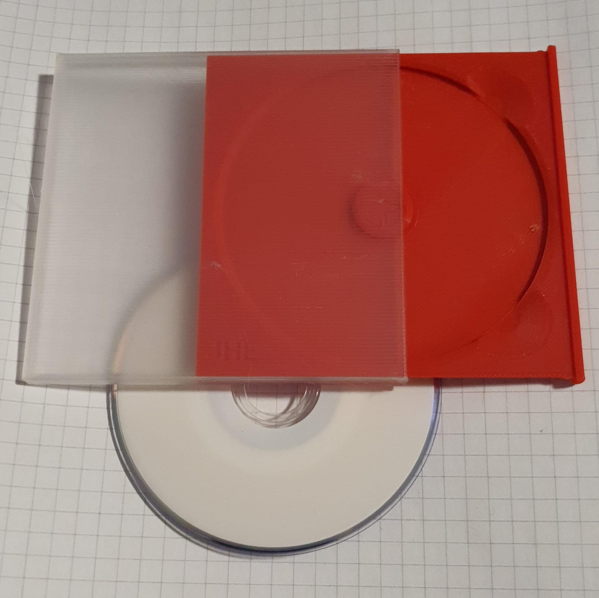 Case for a single Mini-CD (80mm) by jhe42 | Download free STL model ...