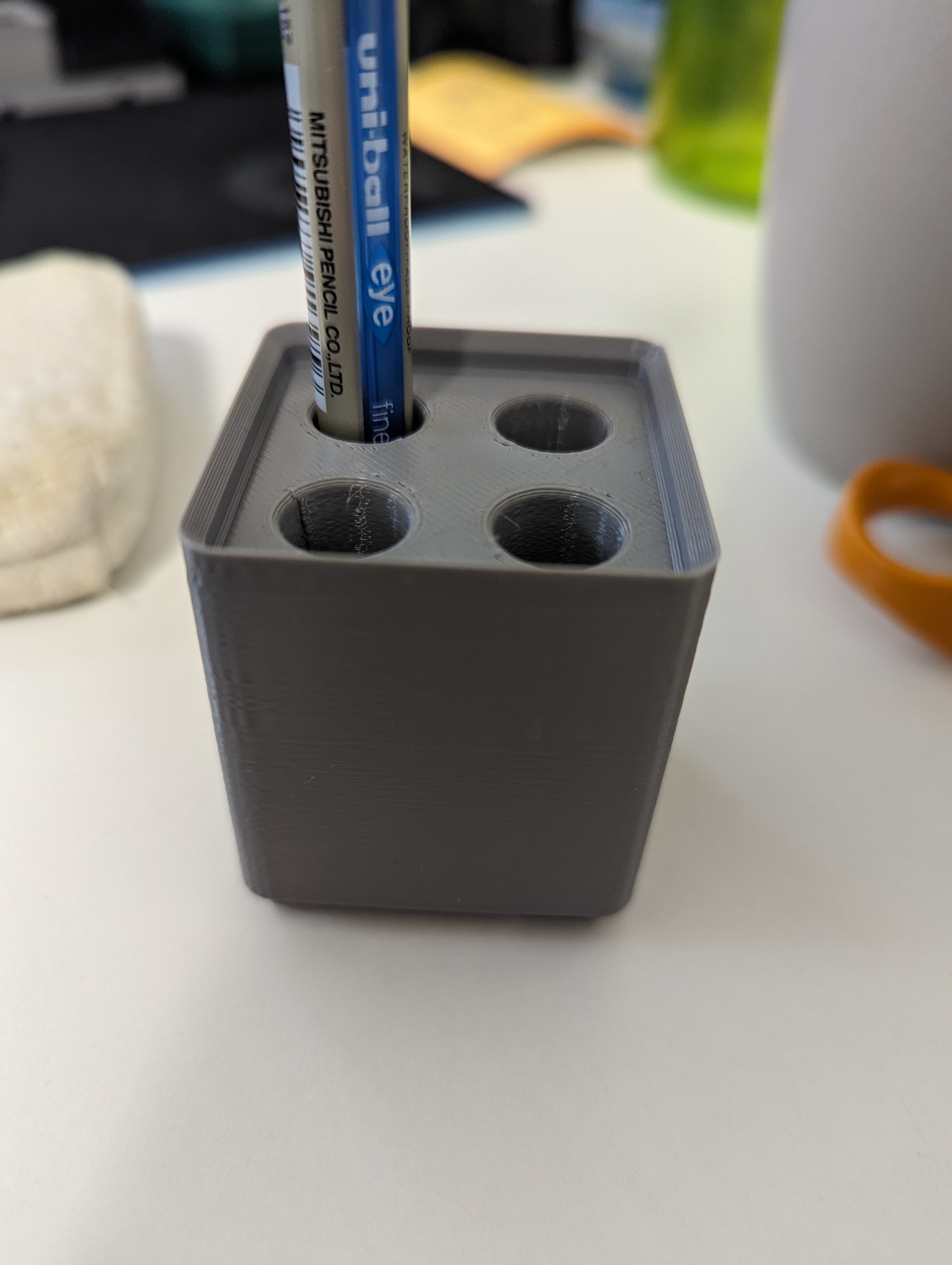 Gridfinity refined 4x pen holder by arfoll | Download free STL model ...