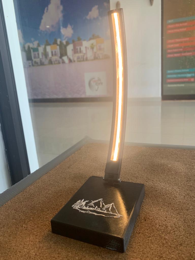 Arc Desk Lamp by Make3D Company Limited | Download free STL model ...