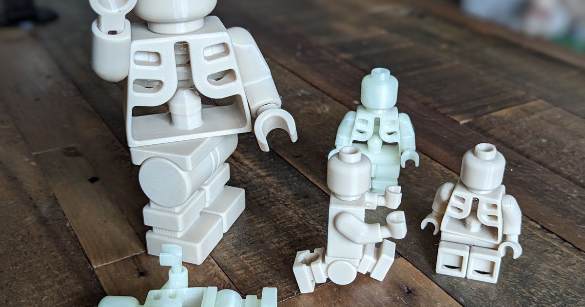 Skeleton moveable figure por Cal'sTechConcepts | Descargar modelo STL gratuito | Printables.com