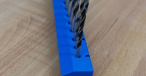 Drill bit holder 3 to 10 by Martin E | Download free STL model ...