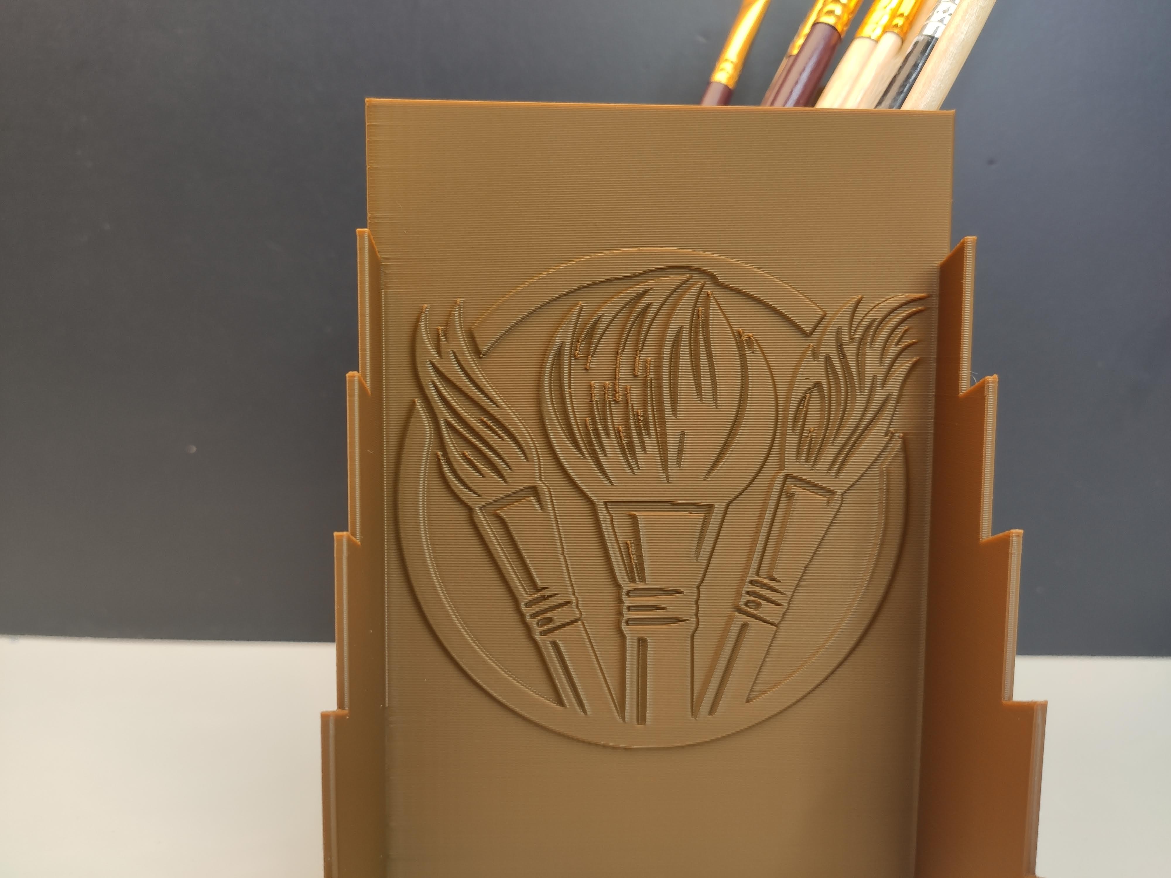 Paint Brush Box by Sevro | Download free STL model | Printables.com