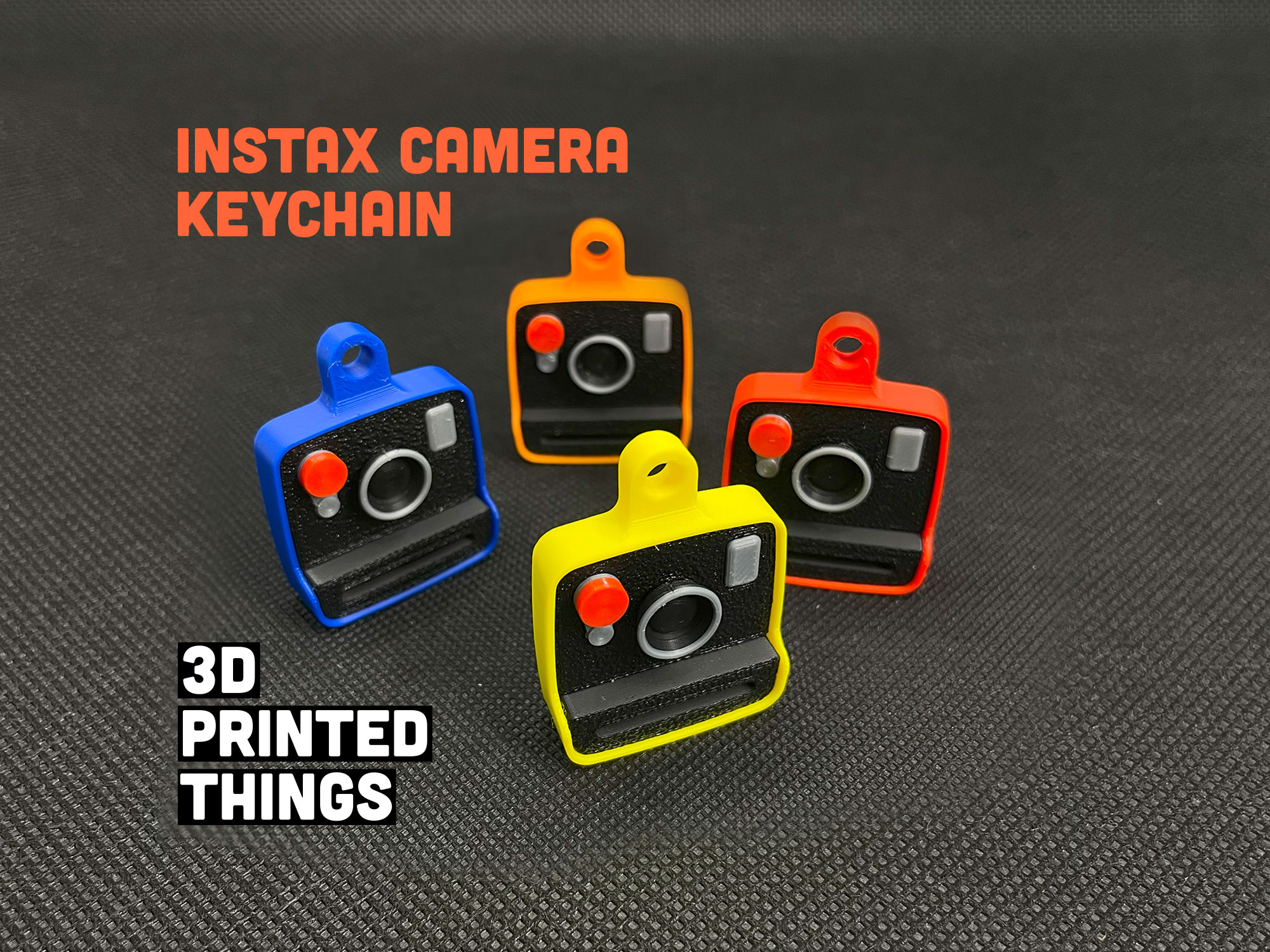 Instax Camera Keychain por 3D Printed Things | Descargar modelo STL ...