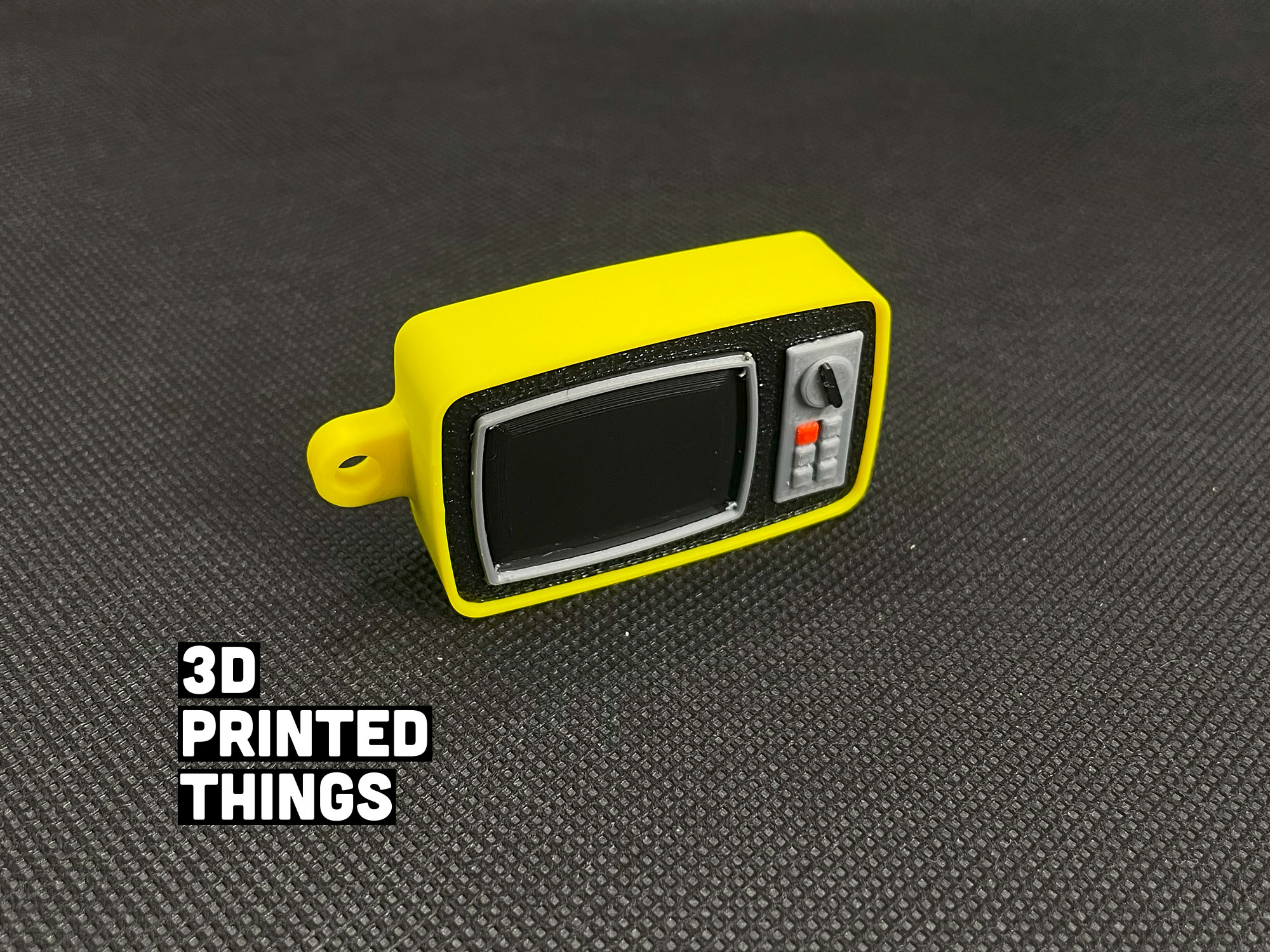 Tv Keychain por 3D Printed Things | Descargar modelo STL gratuito ...