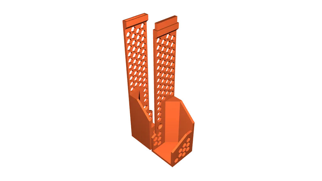 Build Plate Rack (wall mount) by commodore64 | Download free STL model ...