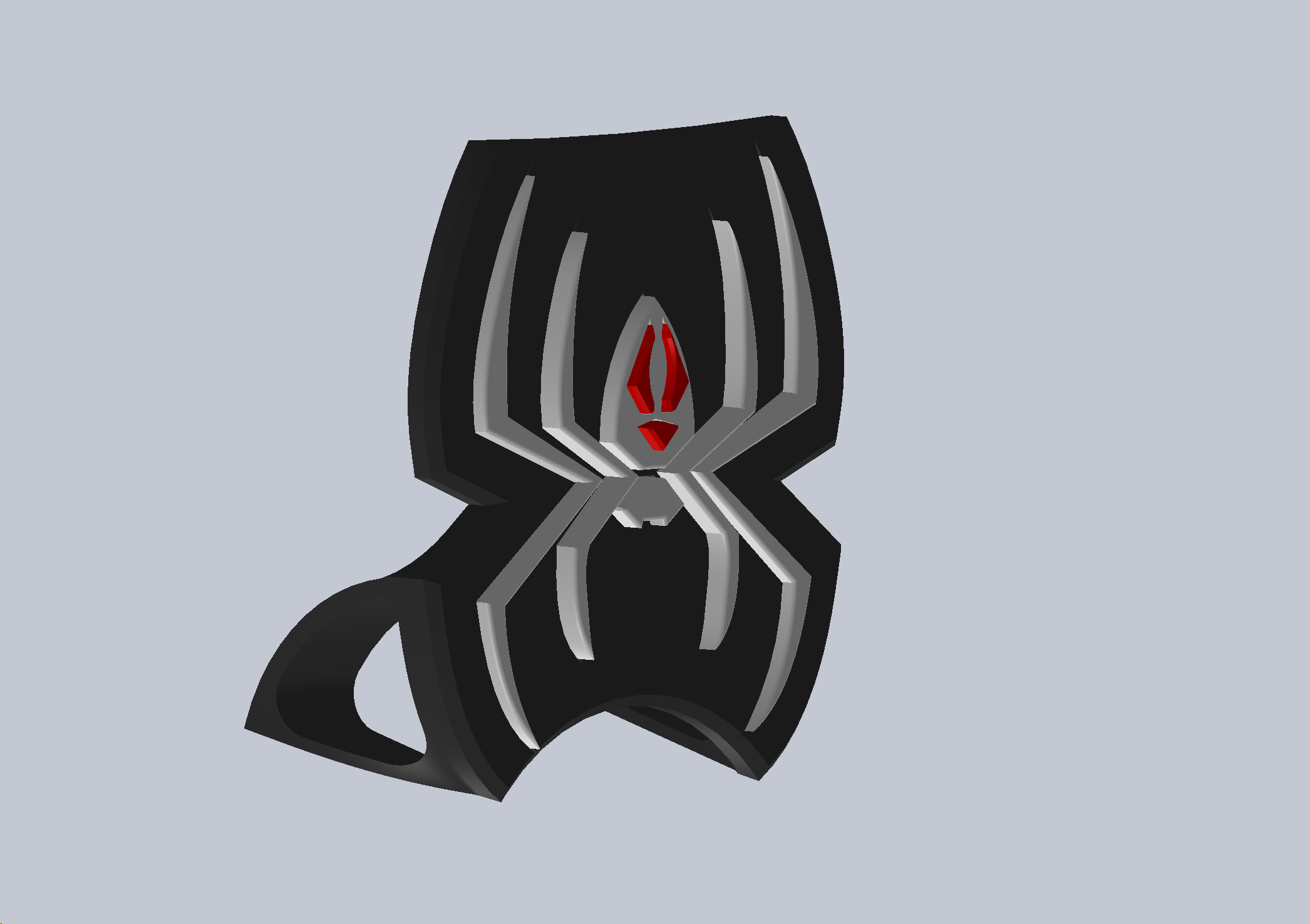 Spiderman Logo by Daniel Labunski | Download free STL model ...