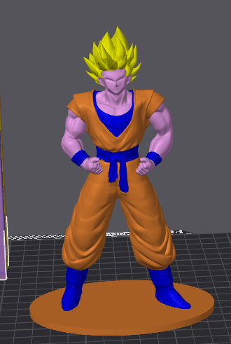 Dragonball Goku Support Free Multicolor MMU by camelCaseOnly | Download ...
