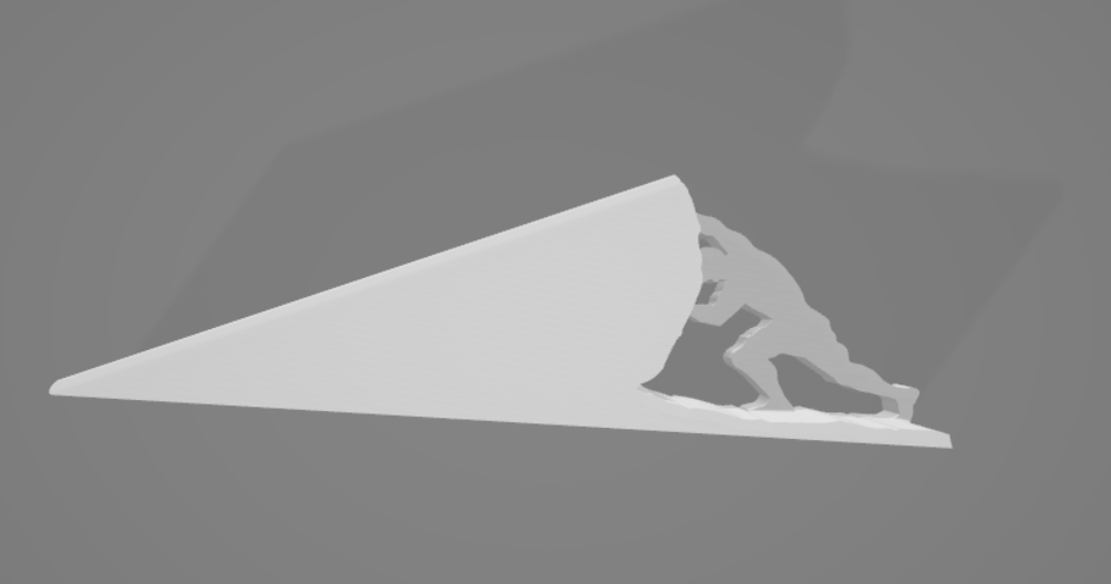 Sisyphus Doorstop by Sebastian Scheibel | Download free STL model ...